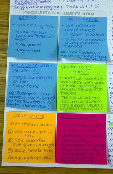 Step 3 Stylistic Elements In Film Cinema Humain