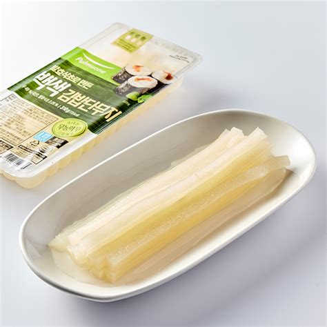 무농약 무 백색 김밥단무지 310g 킴스오아시스 킴스클럽