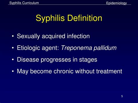 Ppt Syphilis Powerpoint Presentation Free Download Id 1596464