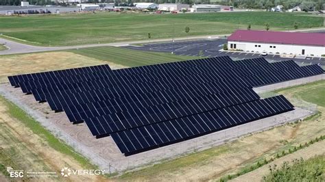 The 280 Kw Dc Solar Array At Northwest Ohio Educational Service Center