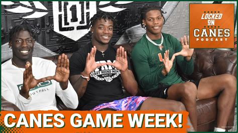 Game Week Miami Hurricanes Interview With Qb Jacurri Brown Wr Isaiah