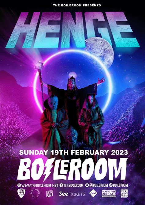 Event Henge 19 02 2023 Guildford The Boileroom United Kingdom