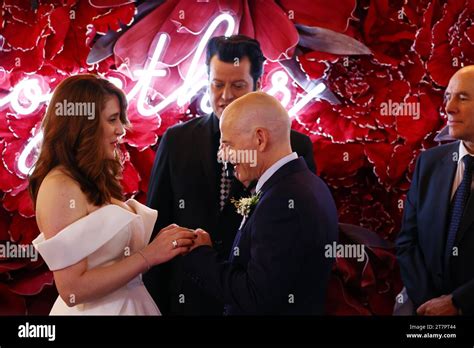 Las Vegas Usa 16th Nov 2023 Jacques Villeneuve Cdn Marries Giulia