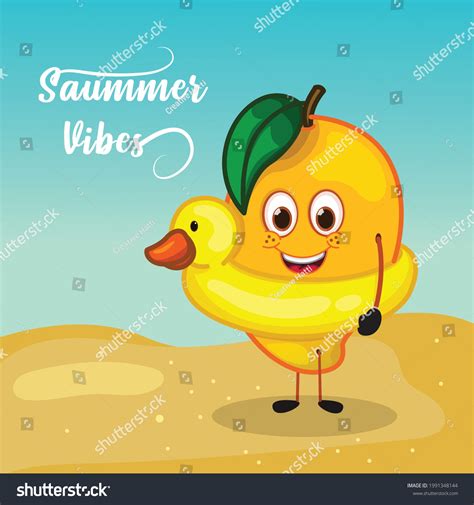 Summer Vibes Banner Design Template Stock Vector Royalty Free