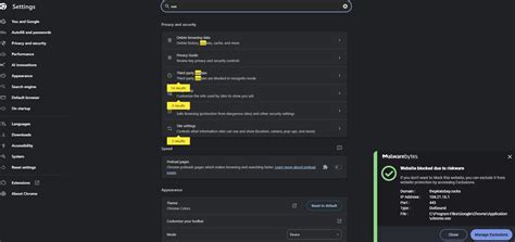 Searching For Cookies In Chrome Settings Window Triggers Rtp Detection