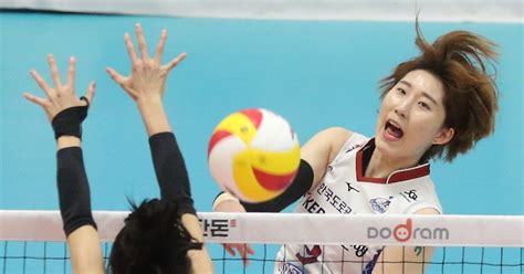 도로공사 박정아 빈 틈 공격