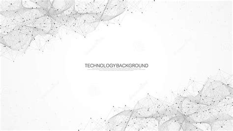 Abstract Big Data Visualization Digital Network Connection Concept Background Artificial