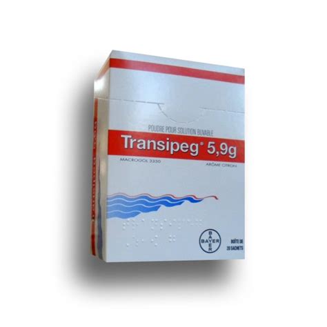 Transipeg 5 9 G Macrogol Solution Buvable Citron Pharmacie De La