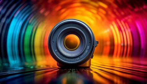 Premium Ai Image World Photography Day Lens Objects Concept About Photography Camera With