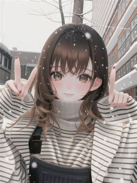 「animes」おしゃれまとめの人気アイデア｜pinterest｜miriã Miku かわいいアニメの女の子 白黒 女の子 アイコン