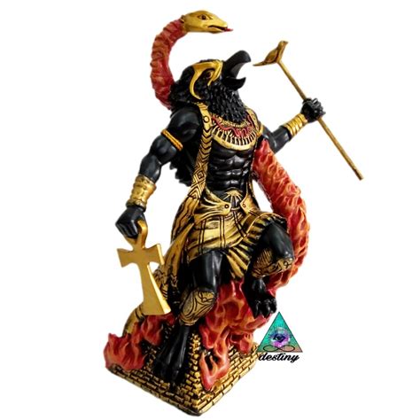 Espectacular Figura De Am N Ra Dios Egipcio En Mercado Libre