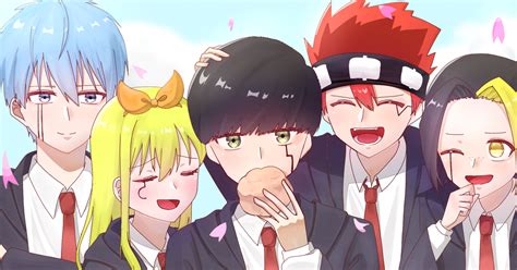 マッシュル Mashle アドラ寮1年ズ！ ﾋﾟﾉのイラスト Pixiv
