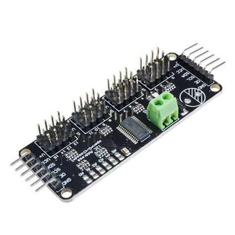 Servomoteur 12 Bits 16 Canaux PWM I2C IIC PCA9685 Module Pilote Pour