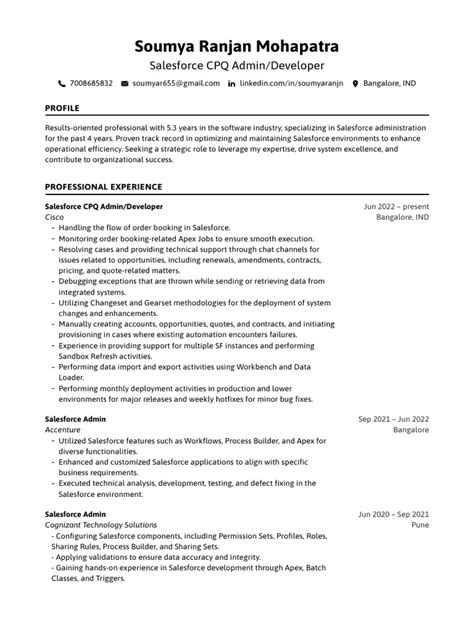 Soumya Ranjan Mohapatra Flowcv Resume 20240229 Pdf Information Technology Management Computing