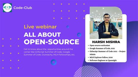 All About Open Source Gsoc Mlh Gssoc Outreachy Etc Youtube