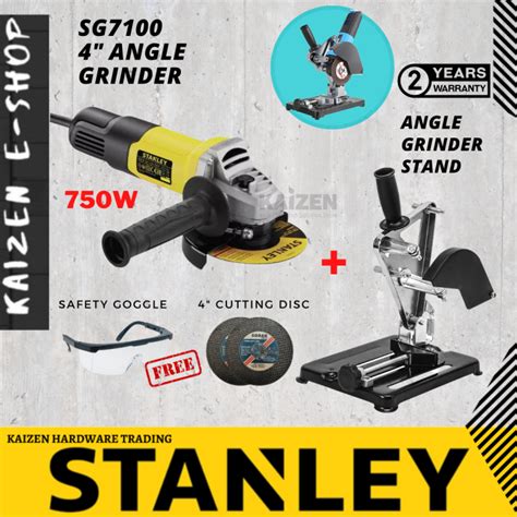 Stanley Sg7100 4” Angle Grinder Angle Grinder Stand Combo Lazada