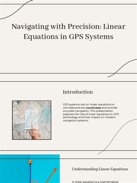 Slidesgo Navigating With Precision Linear Equations In Gps Systems 20240612140058t9kq Pdf