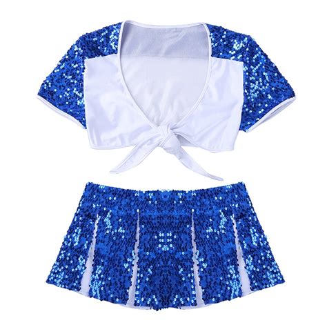 Slutty Cheerleader Costume Cosplay Costume Night Dress