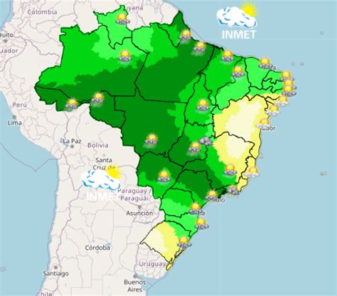 Alerta meteorológico chuvas intensas afetam todo o Brasil prepare se