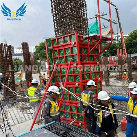 Cost Efficient Modular Wall And Column Steel Frame Formwork For Residential Projects Steel