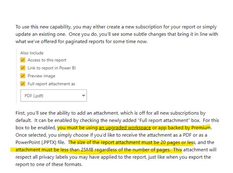 Solved Re Full Report Attachment Greyed Out Microsoft Fabric Community
