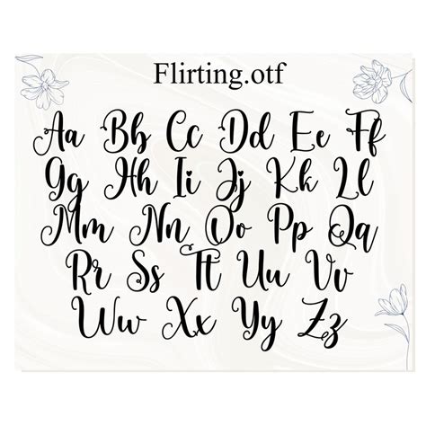 Font With Tails Otf Font With Hearts Svg Cursive Font Svg Inspire Uplift