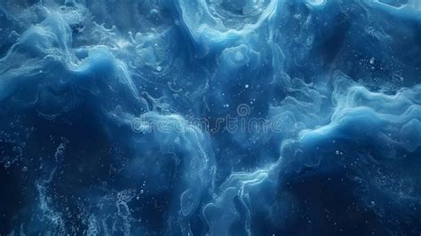 Abstract Blue Background Image Swirling Fluid Texture Stock Illustration Illustration Of