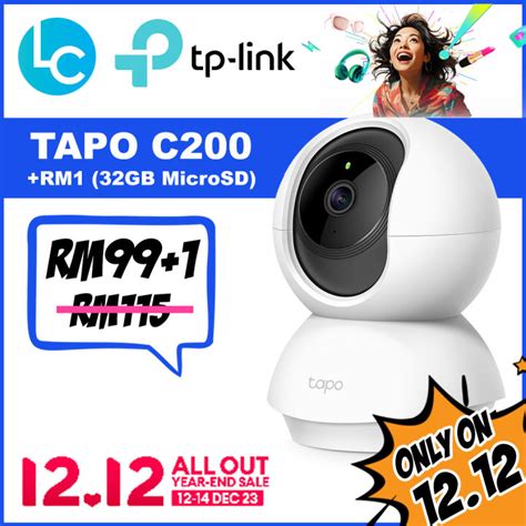 Tp Link Tapo C Tc Full Hd Pan Tilt Wireless Wifi Cctv Home Security Motion Detection Ip