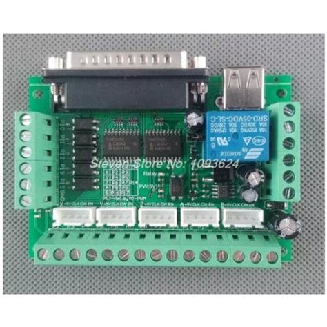 Jual CNC Axis Interface Adapter Breakout Board For Stepper Motor