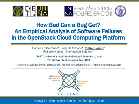 slide presentation of how bad can a bug get an empirical analysis of