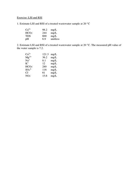 Exercise Lsi Rsi Pdf