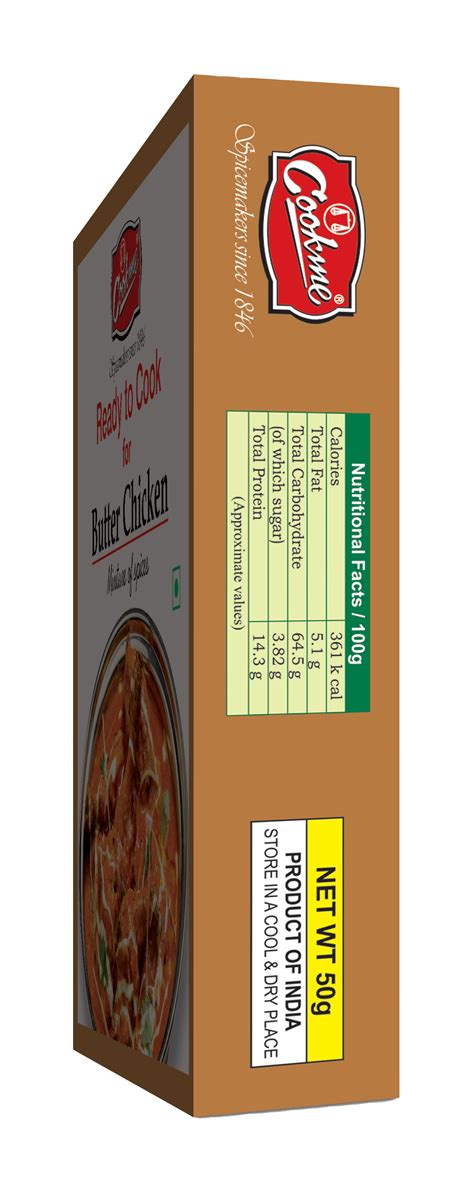 Buy Butter Chicken Masala G Online In India At Best Price Cookme