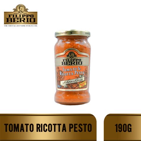 Filippo Berio Tomato And Ricotta Pesto 190g Lazada Ph