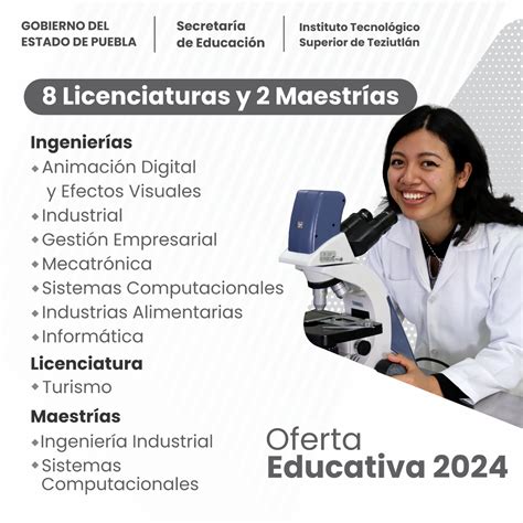 Admisión2024 Les Invitamos A Tecnm Campus Teziutlán