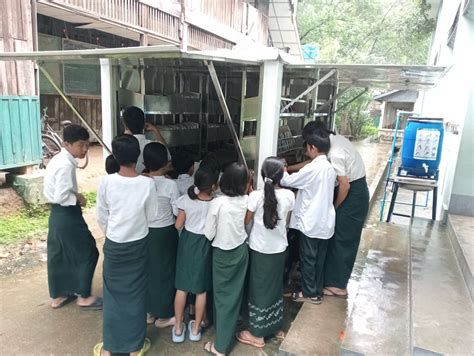 အင်းစိန်မြို့နယ်အတွင်းရှိ အခြေခံပညာကျောင်းများသို့ ရွေ့လျားစာကြည့်တိုက