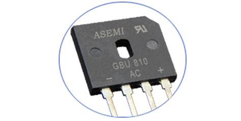 Gbu810gbu808gbu806gbu804gbu802 Gbu8mgbu8kgbu8j Asemi整流桥