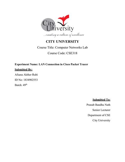 computer network lab pdf