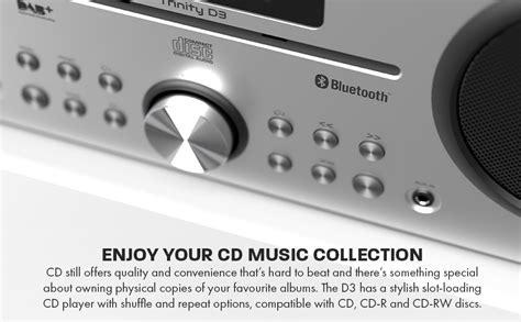 Azatom Trinity Dab Dab Cd Player Fm Radio Bluetooth Stereo