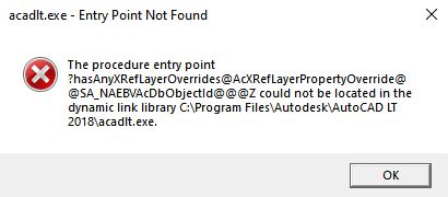 2018 AutoCAD LT Update Broke My Install What Next Autodesk Community