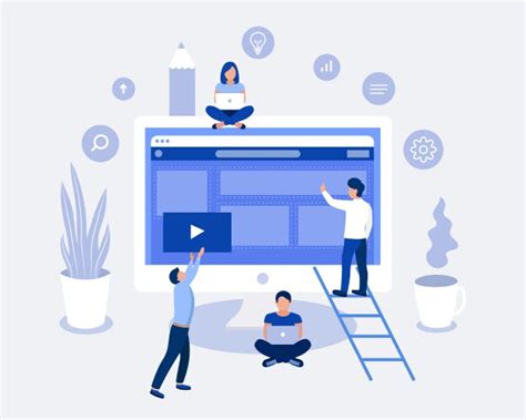 Teamwork Design Concept Royalty Free Vector Image