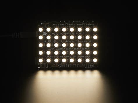 Adafruit Neopixel Shield 40 Rgbw Natural White ~4500k Id 2865