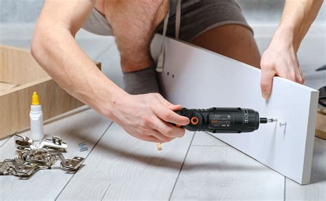 Amazon DOVAMAN DES01A 4V Electric Screwdriver 3 Position Handle