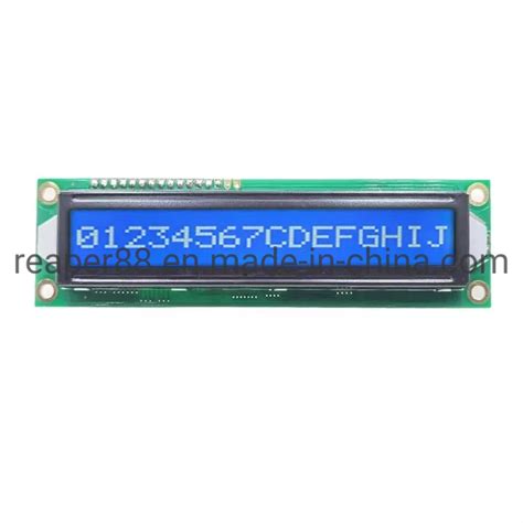 COB Character LCD Module Stn Blue V With Controller Splc D Apply For Instrument