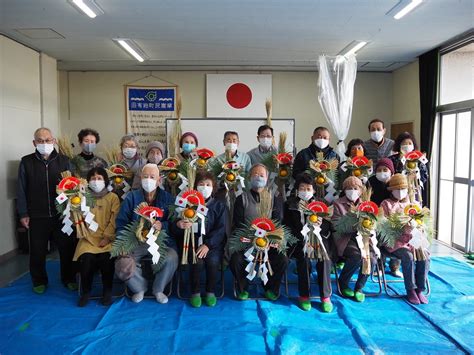 田布施町まちづくり研究会 コロナ感染防止の為に自粛していた生きがい教室が久し振りにあった。