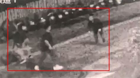 搭uber被撞下車理論 街頭混戰乘客被6人圍殺畫面曝光 警追兇中
