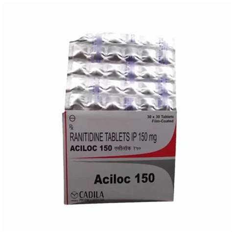 Aciloc Ranitidine Mg Tablet At Box Nagpur ID