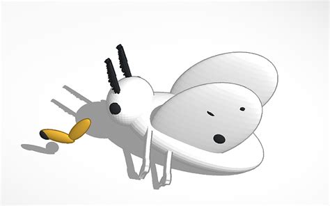3d Design Poodle Moth Tinkercad