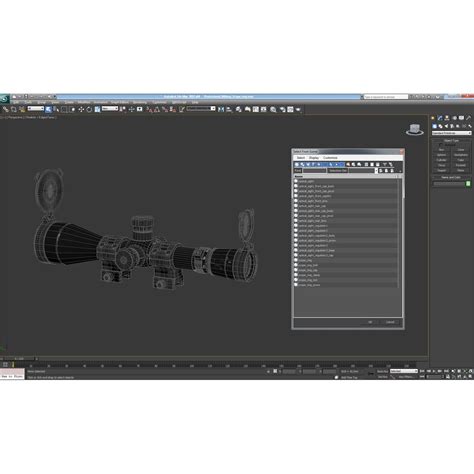 Alcance Militar Profesional Modelo D Ds C D Fbx Ma Obj Max Free D