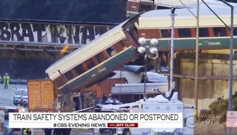 Cbs Suggests Trump Administration Is To Blame For Deadly Amtrak