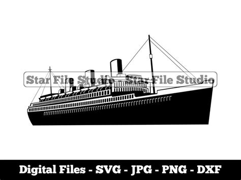 Ocean Liner Svg Ship Svg Passenger Ship Svg Ship Png Ship  Ship